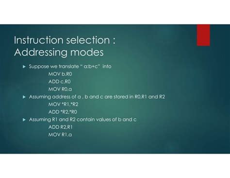 Issues In The Design Of Code Generator Pdf Programming Languages Computing
