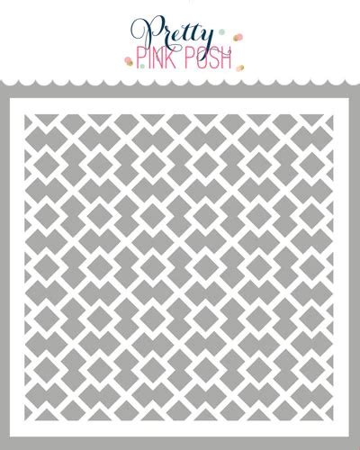 Fancy Lattice Stencil Craftfancy