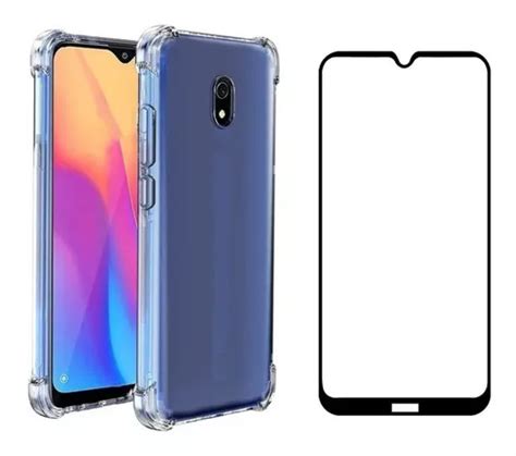 Capa Case Anti Shock Pelicula Vidro Para Xiaomi Redmi A Cor Transparente Liso Mercadolivre