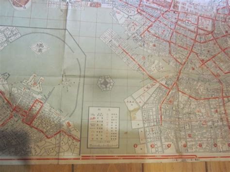 Yahooオークション 古地図 東京市全図 大正15年