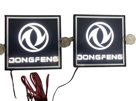 Таблички двойные 15х15 см светодиодные DONGFENG 2 шт 24V на лобовое ...