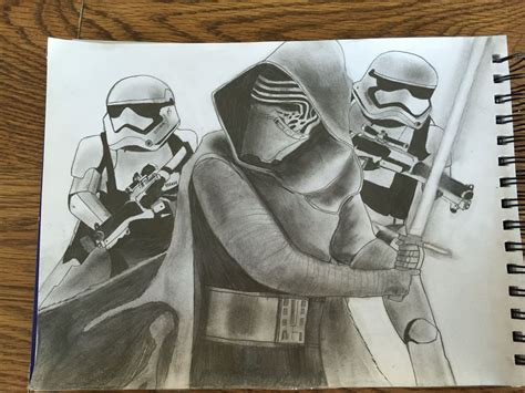 Star Wars Pencil Drawing