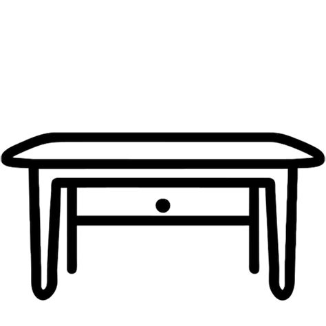 Premium Vector Table Icon Outline