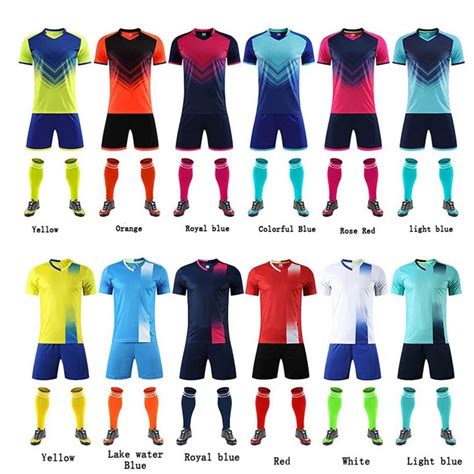 Wholesale Cheap Club And Team Soccer Uniform Football Clothes Sport