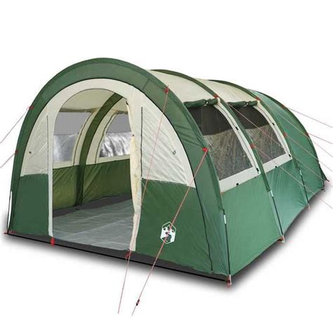 Vidaxl Tente De Camping Tunnel 4 Personnes Tente Dombrage Avec Sac De