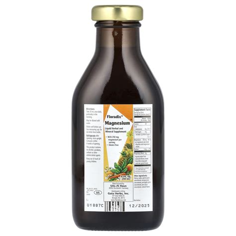 Floradix Liquid Mineral Supplement At Alana Mcgovern Blog