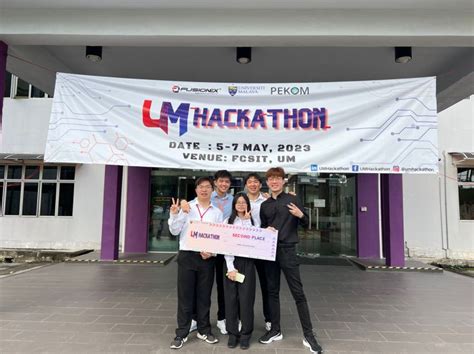 Chng Jun Bin On Linkedin Umhackathon2023 Secondplace Domain1seedify