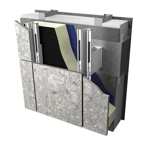 Ceramic Covering Porcelain Tile Rainscreen System