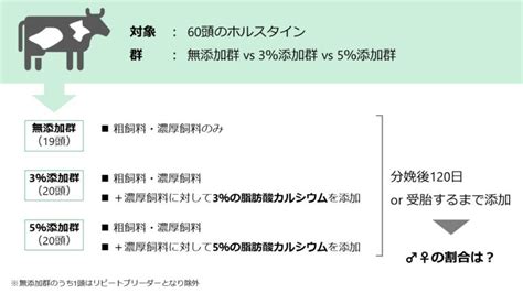 雄が生まれてほしい 飼料不飽和脂肪酸編 有限会社シェパード中央家畜診療所
