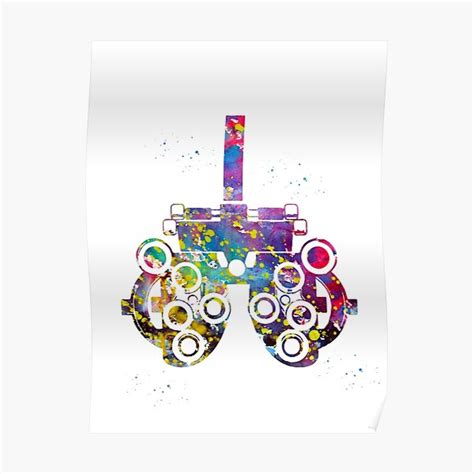 Optometry Tool Poster By Erzebetth Redbubble