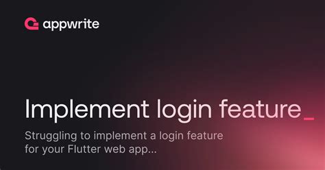 Implement Login Feature Threads Appwrite