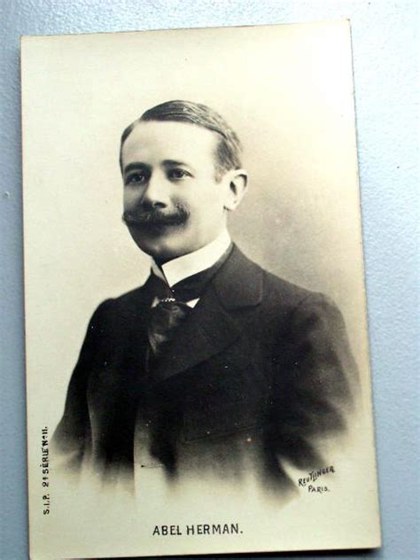 Photographie Carte Postale De Abel Herman By Carte Postale Ancienne Photographie De Herman