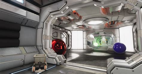 Corridor Lighting Example Tutorial Projects Unity Asset Store