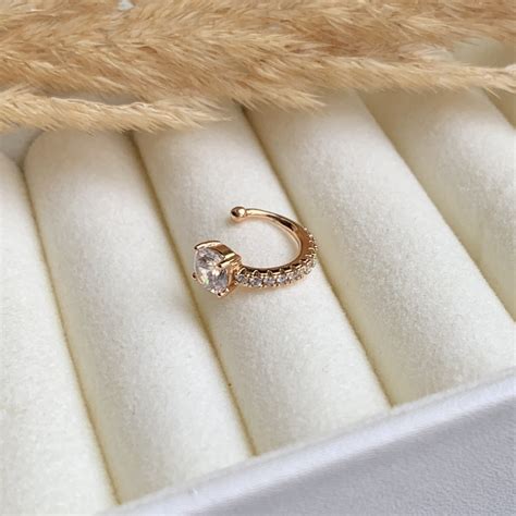 Каффа на ухо Xuping Jewelry из медицинского сплава АРТ №1684 1 Стильные аксессуары с