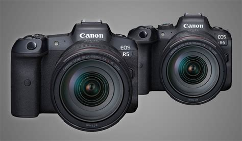 Canon Eos R5 And Eos R6 Full Frame Mirrorless Cameras Officially