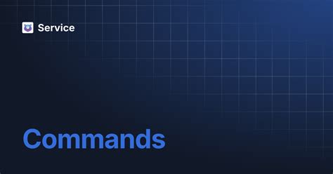 Commands Service