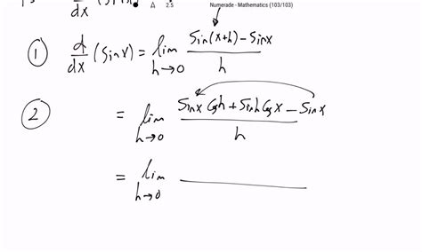 ⏩solvedwhat Limit Facts And Trigonometric Identities Are Used In
