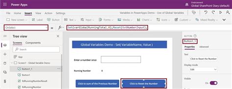 Set And Updatecontext Function In Powerapps Understand The Difference Between Set And