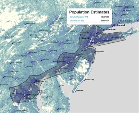 Population Estimates For User Drawn Shapes On A Map