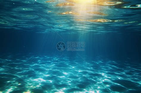 清澈透明的海洋高清图片下载 正版图片600192077 摄图网