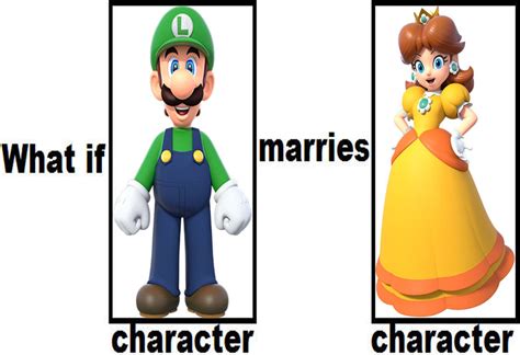 What If Luigi Marries Daisy By Awesomegamedude10 On Deviantart
