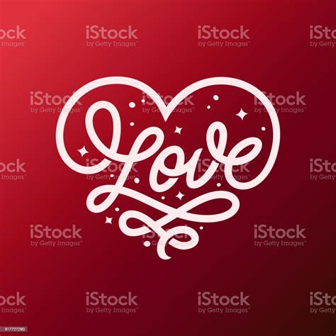 심장의 형태에서 단어 글자를 사랑 해요 벡터 빈티지 일러스트입니다 T 셔츠에 대한 스톡 벡터 아트 및 기타 이미지 T 셔츠 격언 고풍스런 Istock