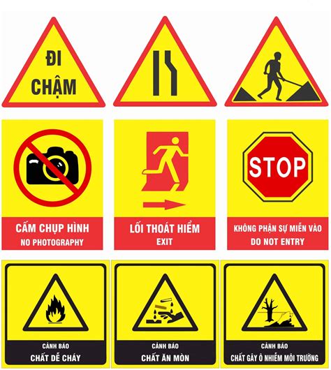 Các Biển Báo Nguy Hiểm Trong Nhà Máy Mà Bạn Cần Lưu ý