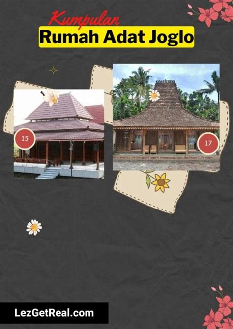 Nama Rumah Adat Joglo Gambar Dan Penjelasan Lezgetreal