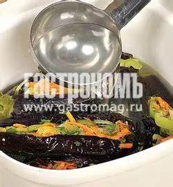 Соленые баклажаны, фаршированные овощами, пошаговый рецепт с фото на ...