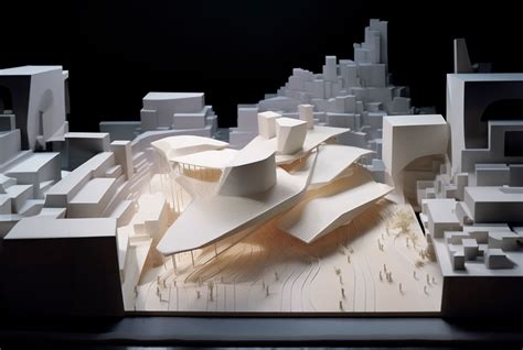 Diseño De Maquetas Conceptuales En Arquitectura Futurista