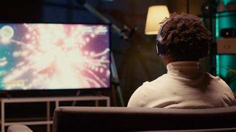 Gamer Upset Receiving Game Over Screen On Tv Stock Footage Sbv 348777268 Storyblocks