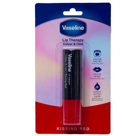 Vaseline Lip Therapy Colour And Care Kissing Red 42 G Online At Best
