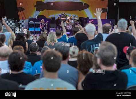 Drummer Jason Bonham Son Of Legendary Drummer John Bonham Performs At