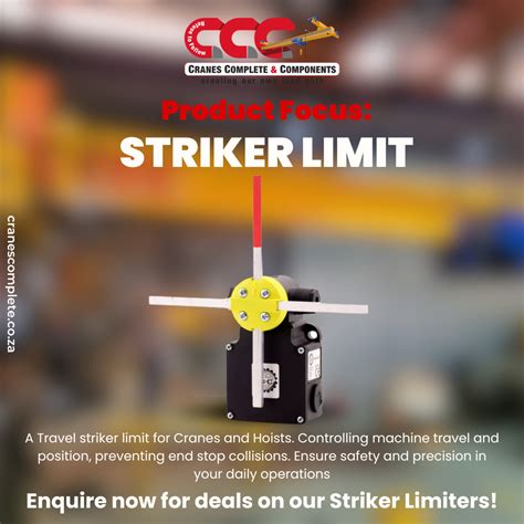 Striker Limit Cranes Complete And Components