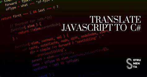Federico Tomassetti On Linkedin Translate Javascript To C Strumenta