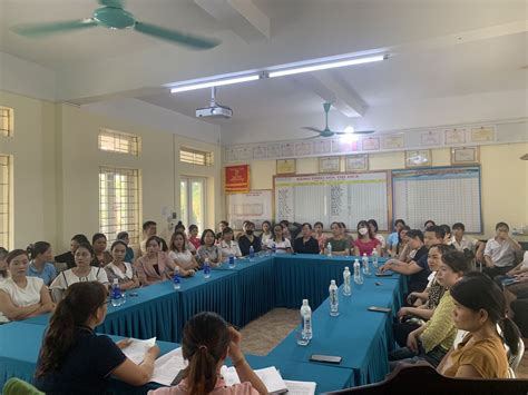 HỌP PHỤ HUYNH ĐẦU NĂM HỌC