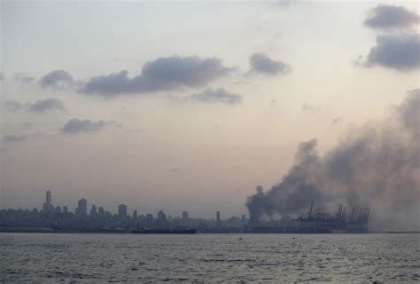 En Imágenes El Estallido En Los Depósitos Del Puerto De Beirut