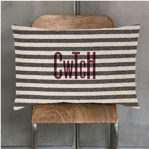 Long Striped Cushion Cwtch Cuddle By Debenhams