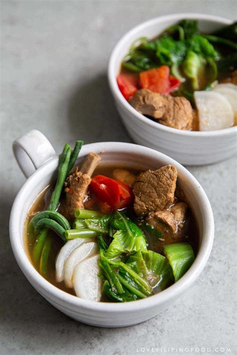 Pork Sinigang Love Filipino Food