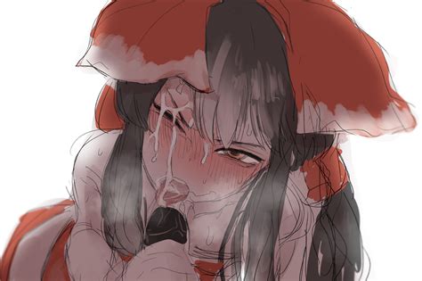 Haburashi Hakurei Reimu Yuyusu Cookie Cookie Touhou Touhou