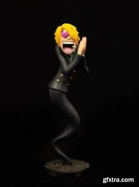 Black Leg Sanji From One Piece 3d Print Model Gfxtra