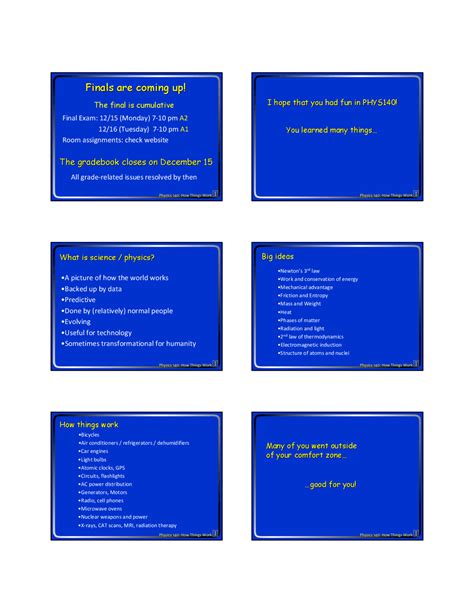 What Is Science Physics Lecture Slides Phys 140 Docsity