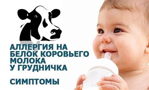 Аллергия на белок коровьего молока у грудничка