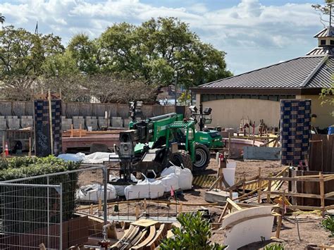 Construction Continues On Epcot Flex Space After Partial Opening Disney By Mark