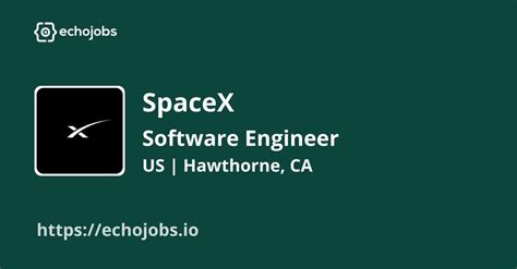 Spacex Is Hiring Software Engineer Full Stack Materials Engineering Usd 120k 170k Hawthorne