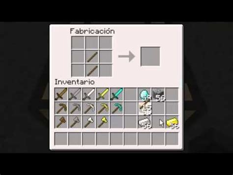 Minecraft Como Hacer Todas Las Herramientas YouTube