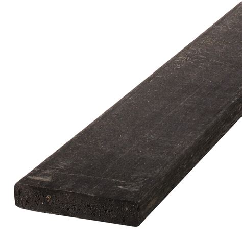 Bestplus G Grade Synthetic Turf Nailer Black 1 In X 4 In X 12 Ft