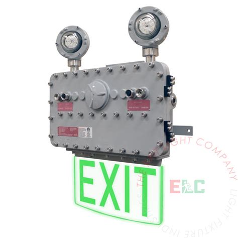 Edge Lit Combo Exit Signs Exit Light Co