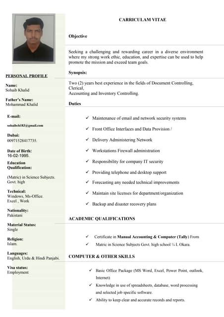 Documents Controller New Sohaib Khalid Pdf