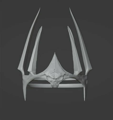 Stl File Necromancer Crown Diablo Iv 👑・3d Print Model To Download・cults